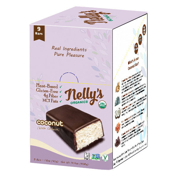 Coconut Truffle Bar – Nelly's Organics