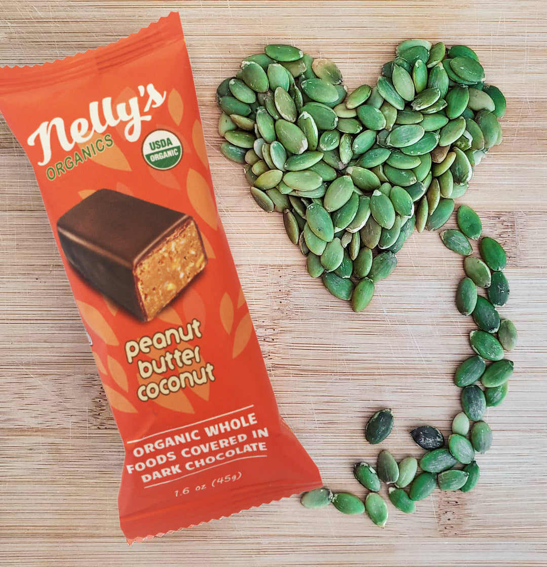 Peanut Butter & Coconut Bar (Case of 9) – Nelly's Organics